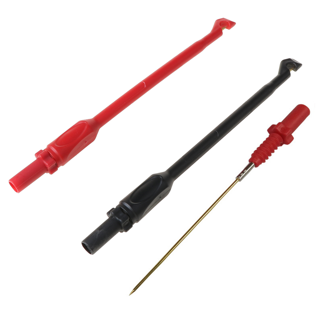 2Pcs Electronic Wire Piercing Probe Clip Multimeter Quick Piercing Test ...