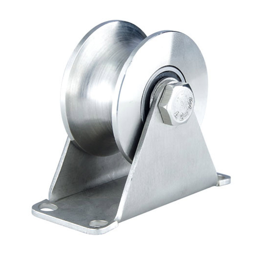 Rullar Glidspår Hjul U-typ Remskiva Rostfritt Hållbart stål Glidport ...