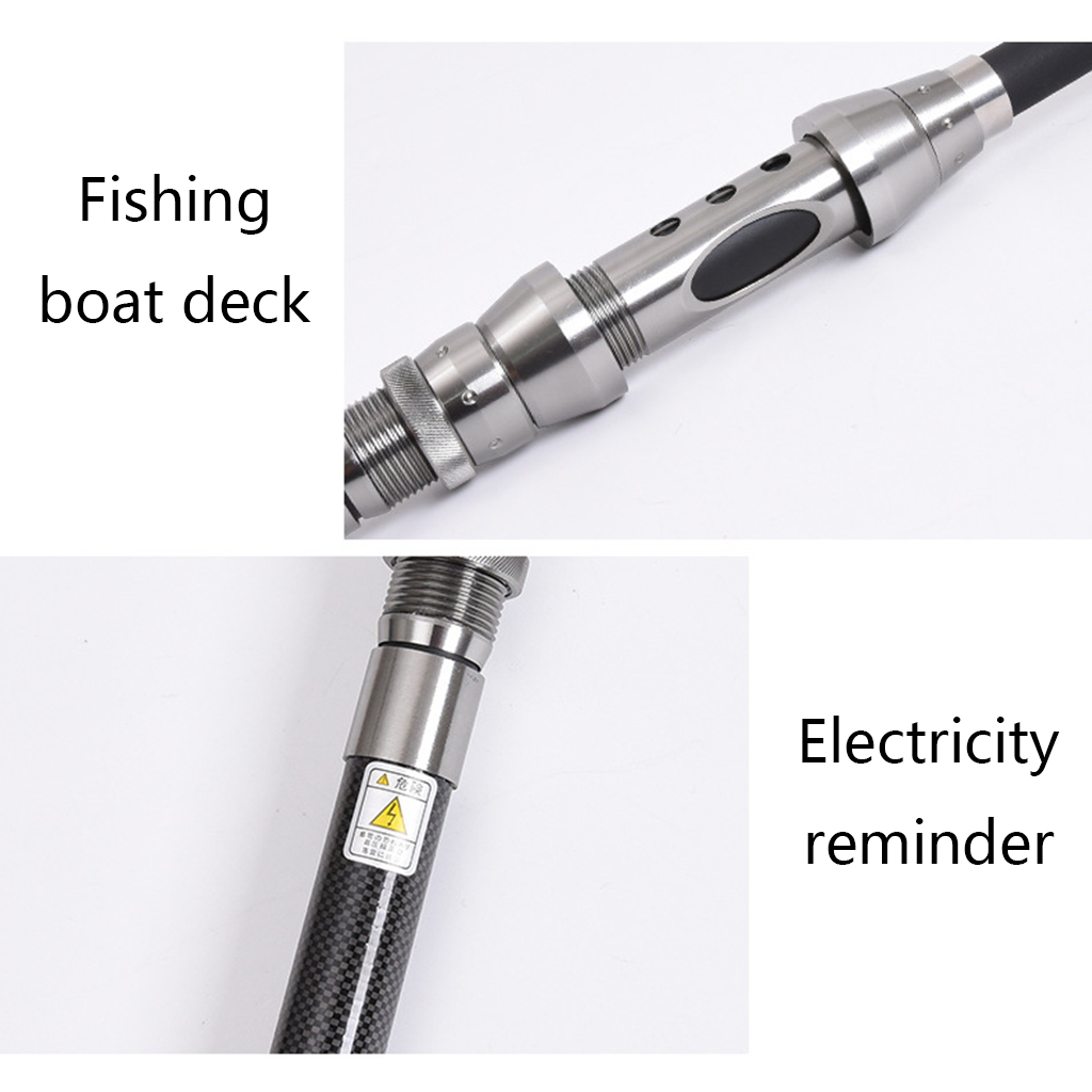 Telescopic Fishing Rod, Carbon Fiber Telescopic Light Weight, Flexible ...