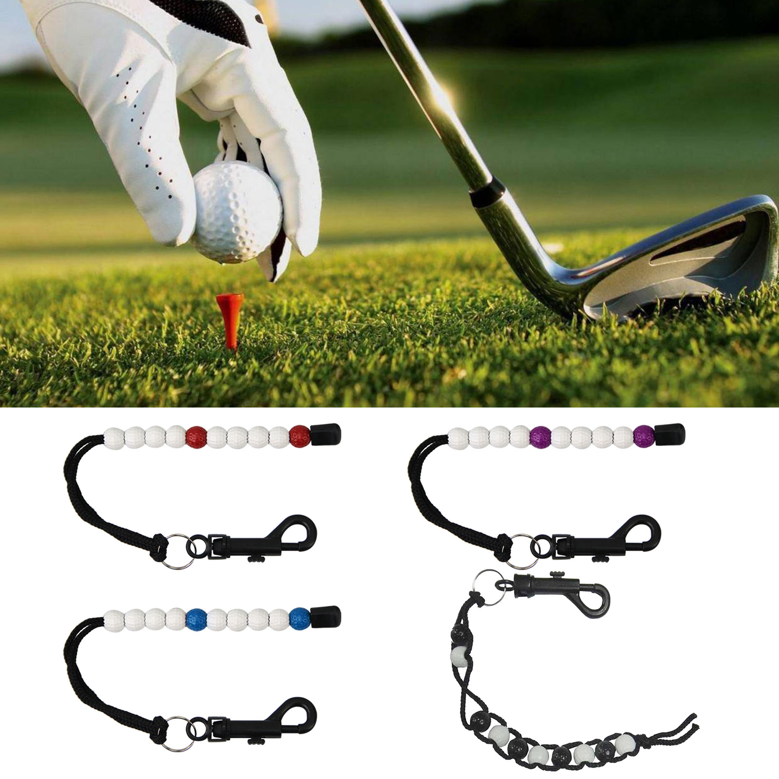 Golf Stroke Score Counter Color and White Golf Score Counter Golf Shot ...