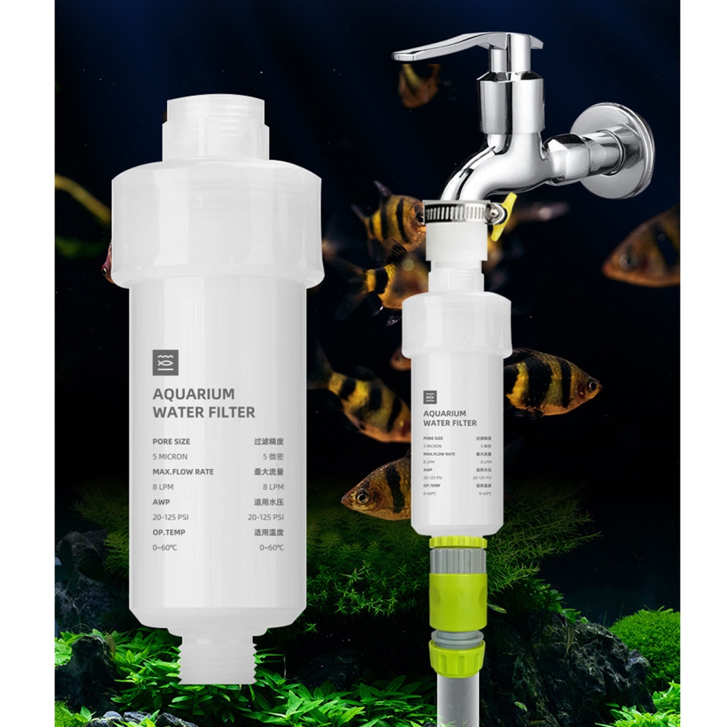 Water Filter Housing DIY Fill for Shell Filter Tube Transparent Reverse ...