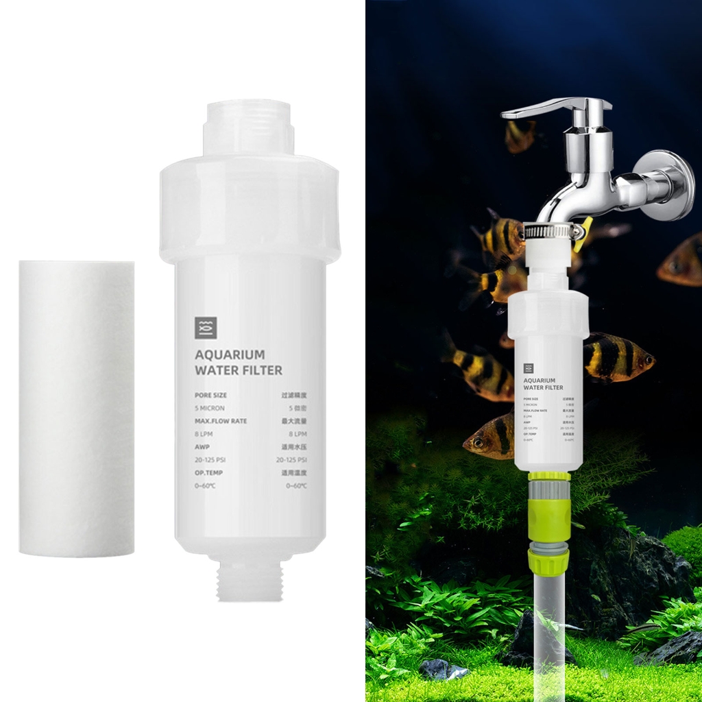Water Filter Housing DIY Fill for Shell Filter Tube Transparent Reverse ...