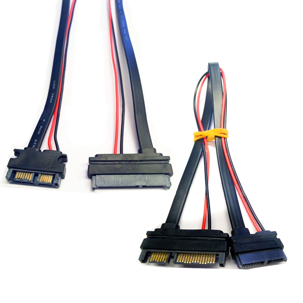 Hard Drive Data Cable Line 13pin Male to 22pin Female/22pin Male to ...