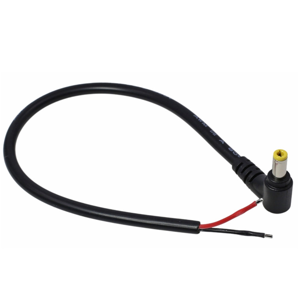 DC Power Pigtails Cable DC 5.5MM x 2.5MM Male Plug to Bare Wire Open ...