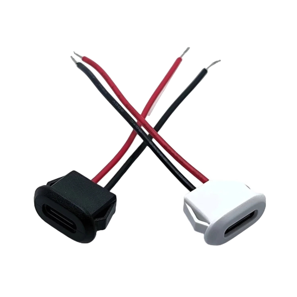 1PX5 2 Pin USB Connector Type-C Female with PH 2.0 Terminal Type C High ...