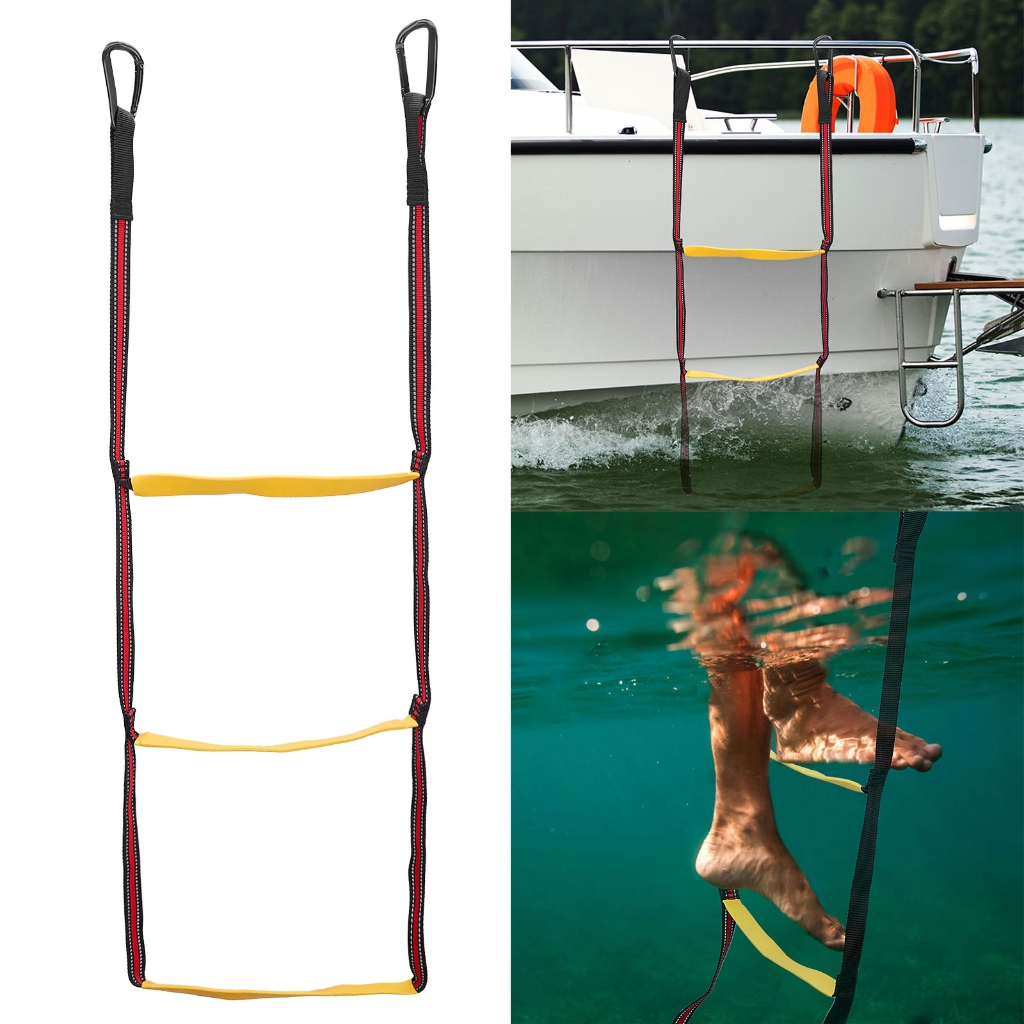 Boarding Step Ladder 3 Step Boat Ladder Extension Folding Boat Ladder ...