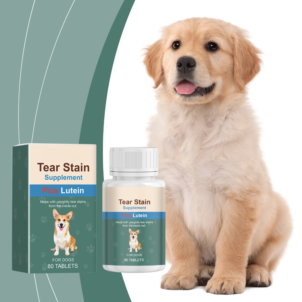 Dog Eye Supplement Pet Chewable Tablets Tear Stain Tablets Eye ...