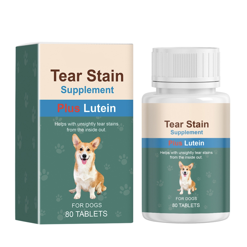Dog Eye Supplement Pet Chewable Tablets Tear Stain Tablets Eye ...