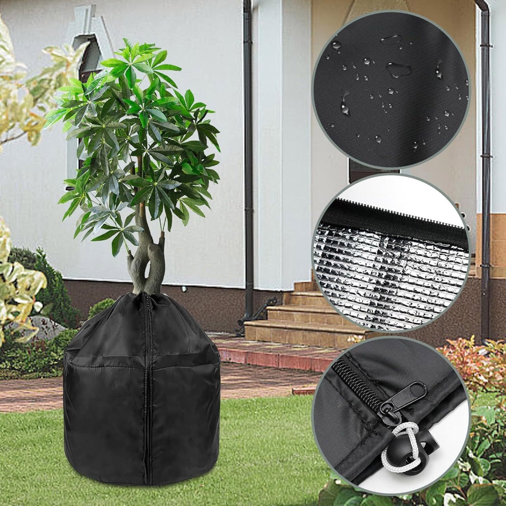 Garden Pots Frost Protectors Durable Insulation Wrap for Potted Plant ...