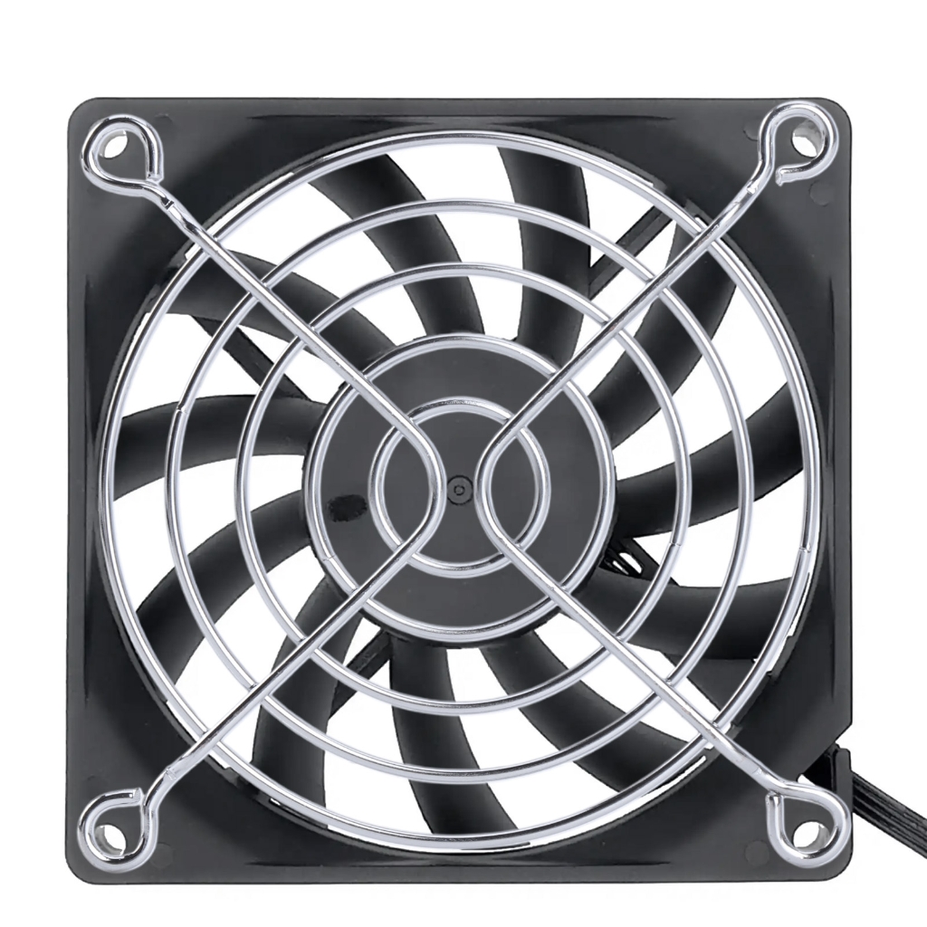 Fan for Protection Net Grille 8cm Dia Iron Mesh Safety Grid For ...