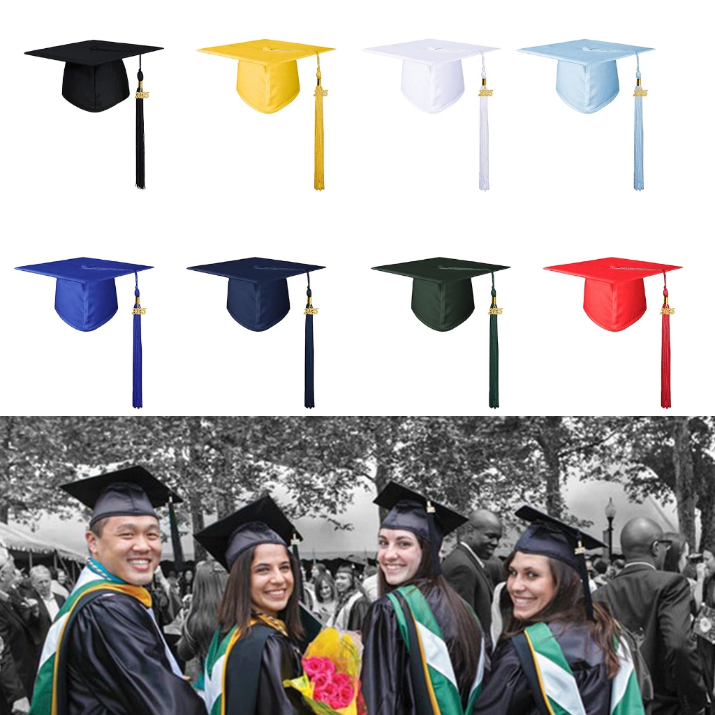 2025 Tassels Graduation Caps For Kids and Adult School Event Ceremony ...
