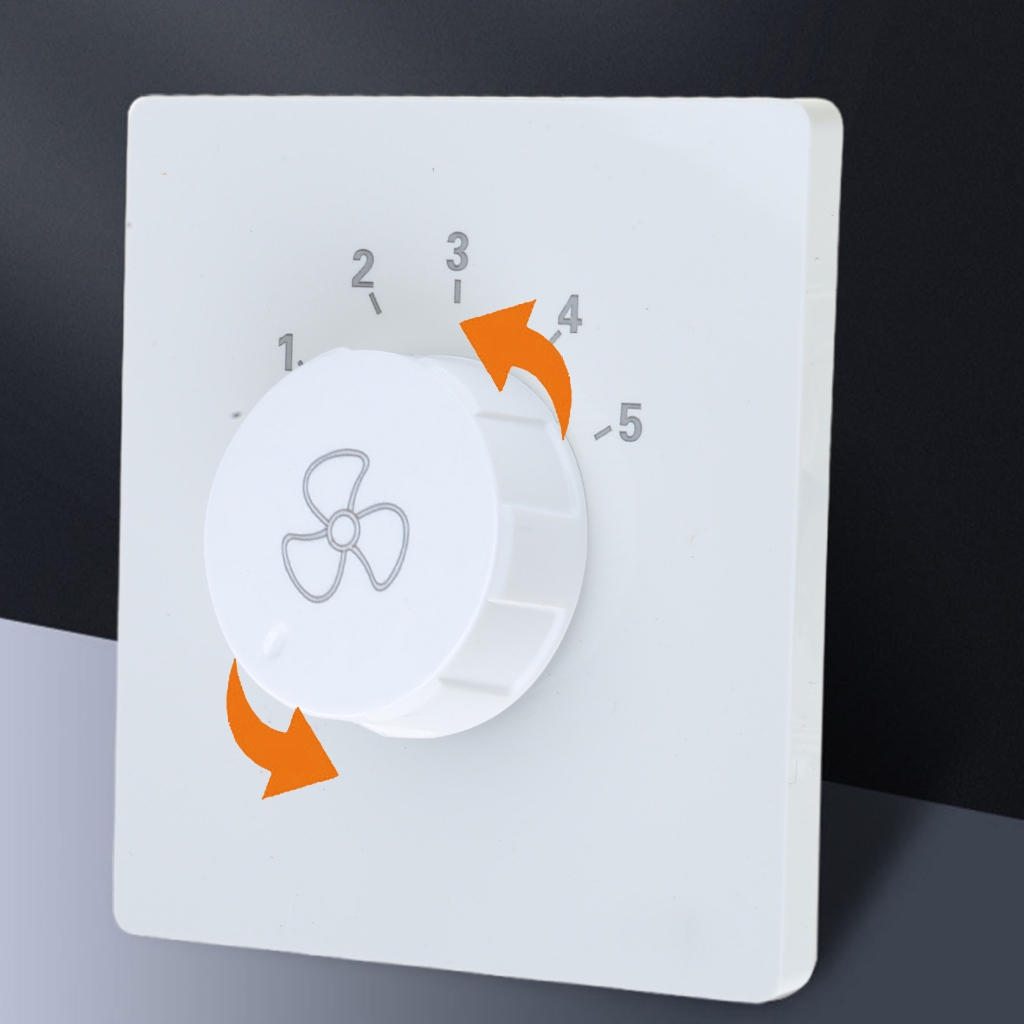 Type 86 Concealed Mount Fan Controller Ceiling Fan Control Switches ...