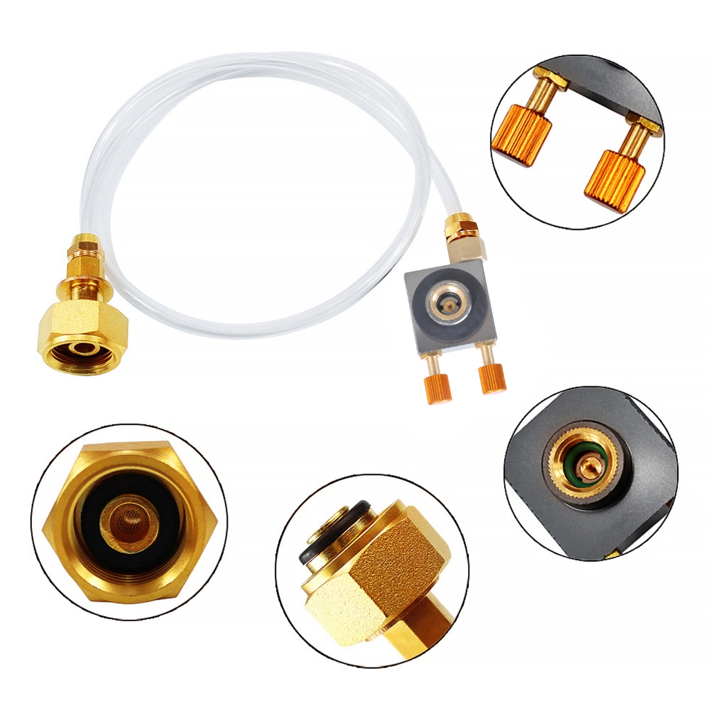 Flat Tanks Filling and Inflation Valves Gas Tanks Adapter Stove Refill ...