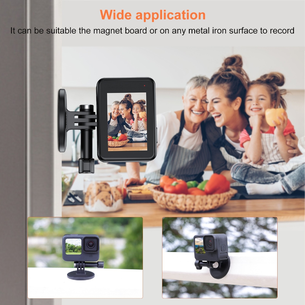 Quick Release Magnetic Camera Mount Adjustable Chest Straps Lightweight ...