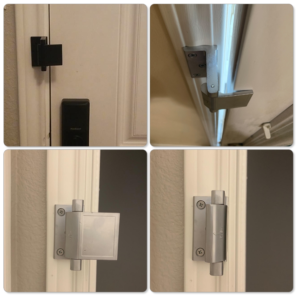 Not Collision Strips Equipped Door Lock Latches Metal Door Lock ...