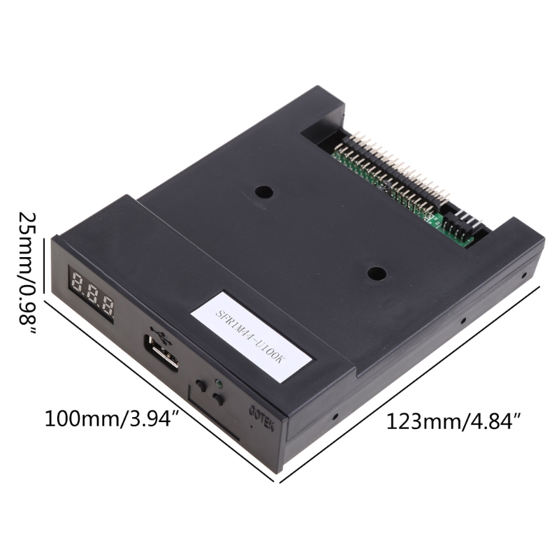 USB Floppy Disk Reader Drive Emulator 3.5in No for Extra Driver ...