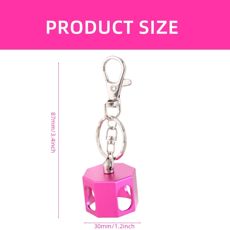 Practical Billiard Pool Chalk Holder With Keychain Billiards Snooker ...