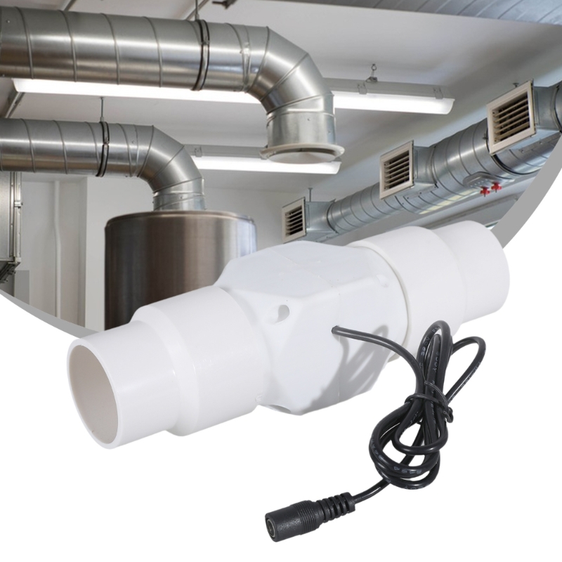 Inline Pipe Duct Fan Bathroom Kitchen Ventilation Toilet Electric ...