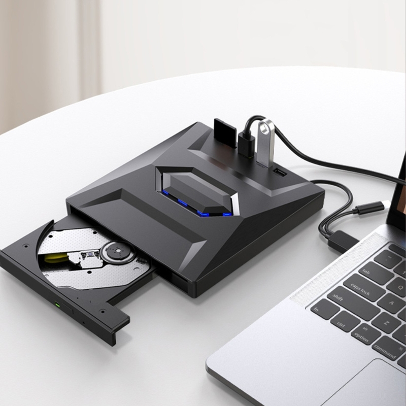 USB3.0 Type C Portable External DVDs Writer Drives Burners for Laptop ...