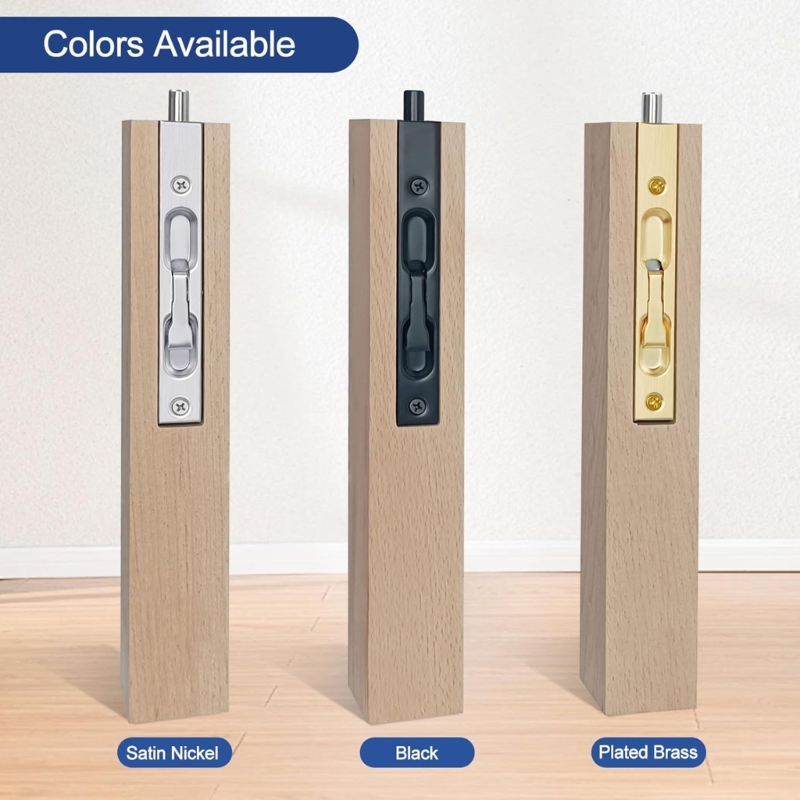 Flip Levers Lock Flush Bolt Not Pry Design Lock for Sliding French Door ...