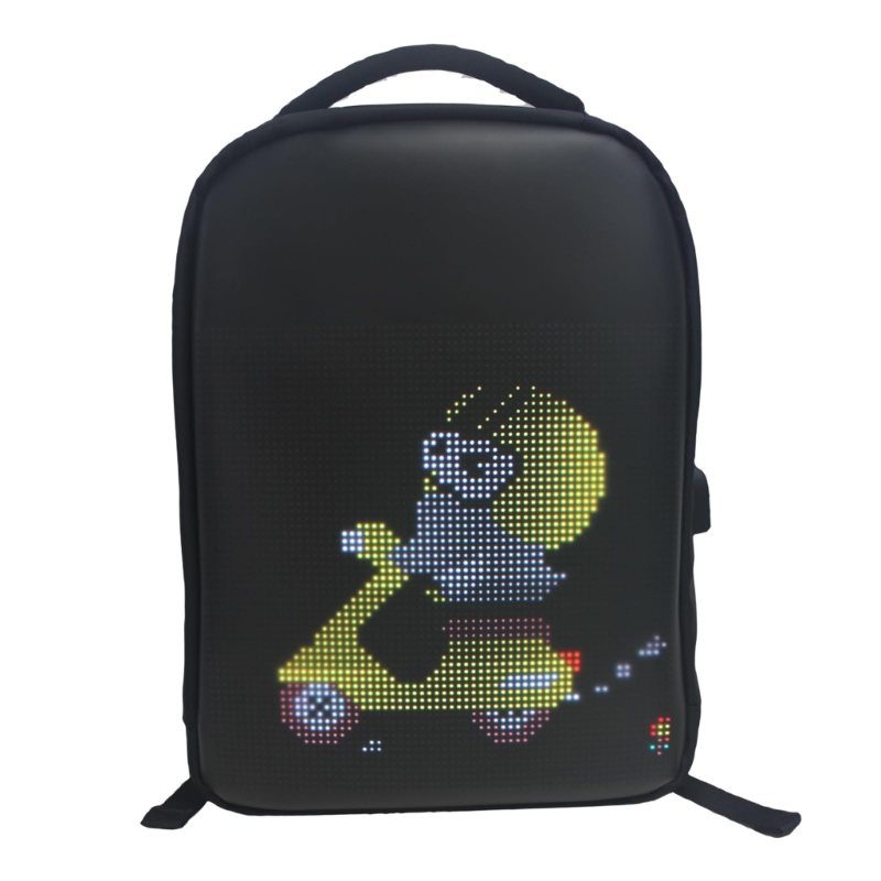 LED Display Backpacks Programmable Panel High Brightness Screen ...
