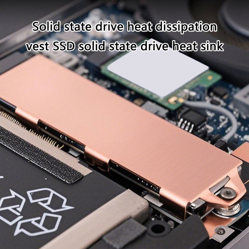 Universals Metal SSD Coolers Heatsink With Quick Snap Installation For ...